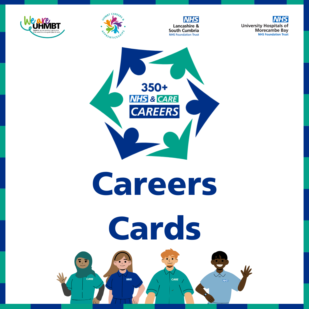 Careers Cards for 350 Careers Fair - NHS Careers NW